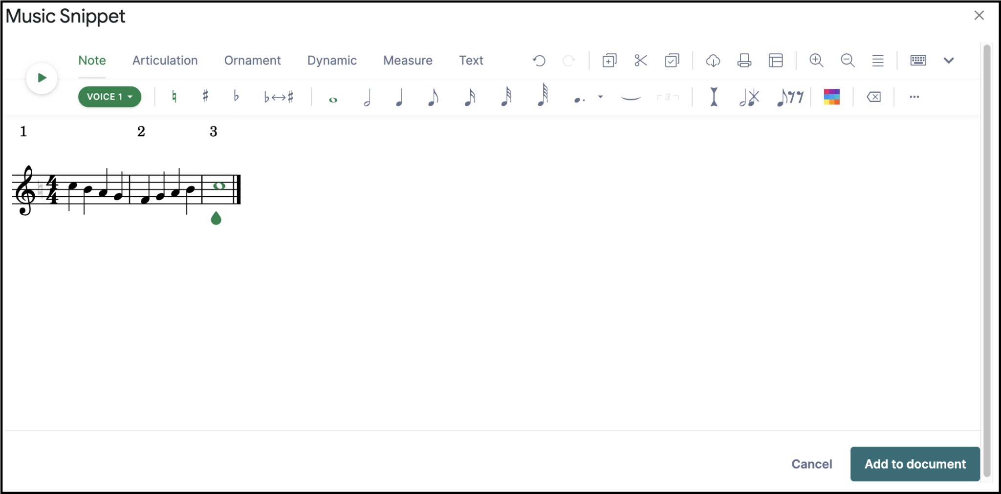 Music Snippet: Music Notation for Google Docs and Slides - Off the ...